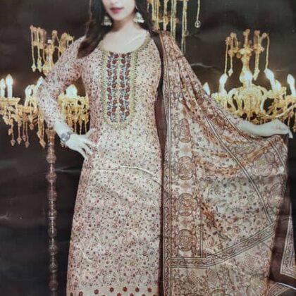 Pakistani Three Piece Price in Bangladesh-Digital Print Lawn